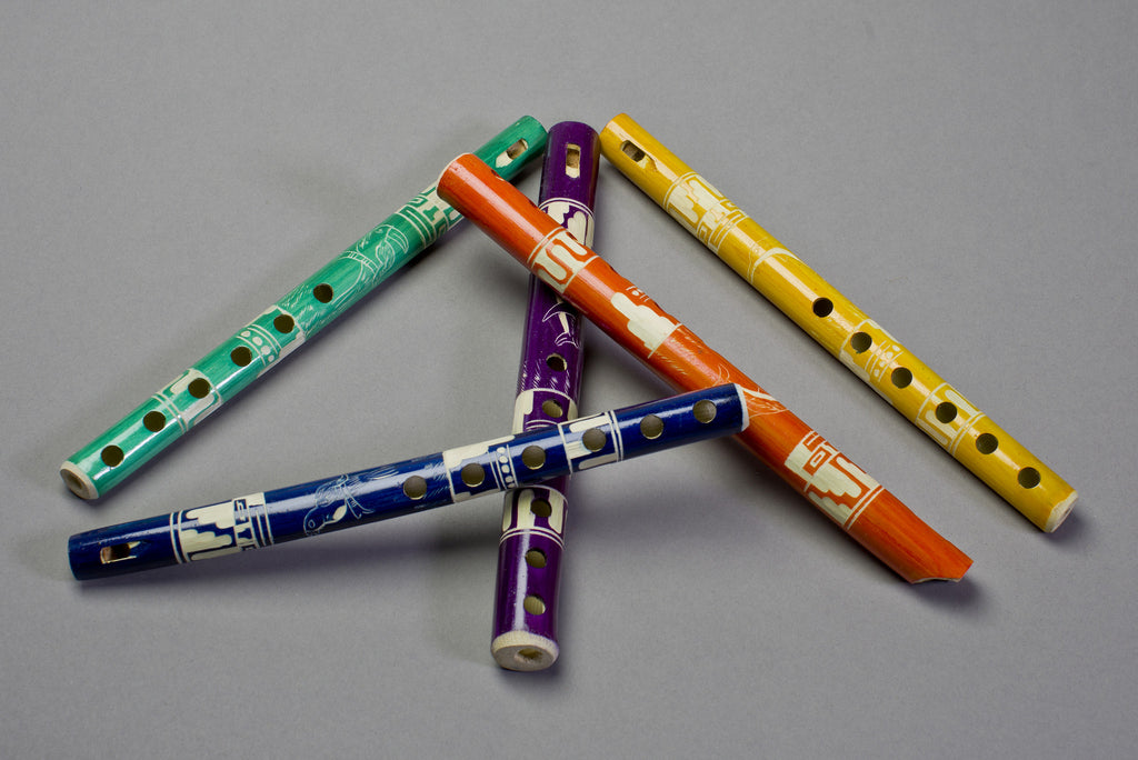 colored flutes